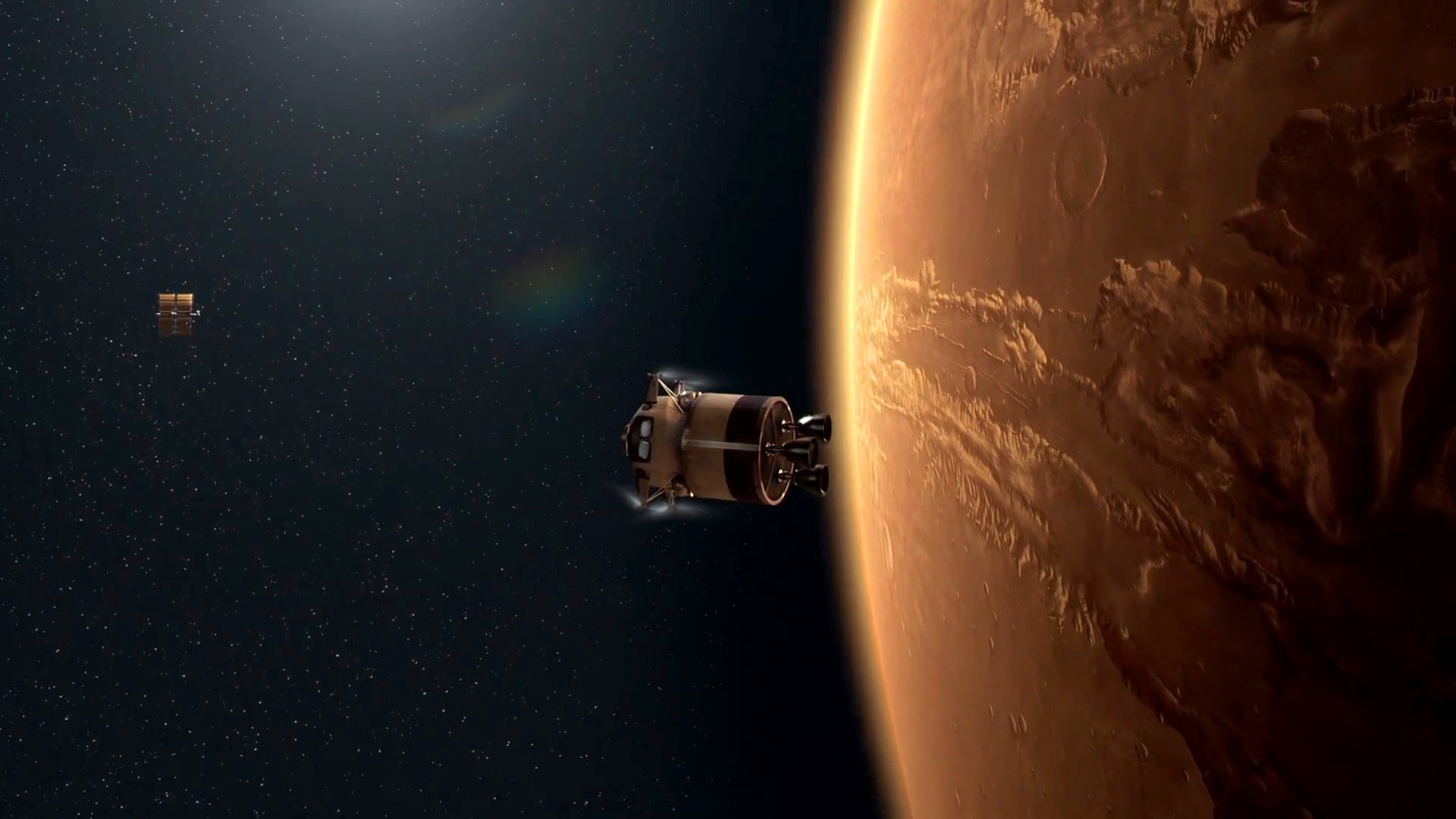 HD images from Journey to Space documentary | human Mars