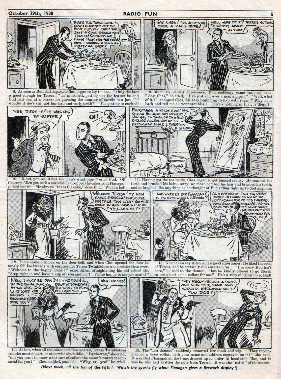 BLIMEY! The Blog of British Comics: This week in 1938: RADIO FUN No.3