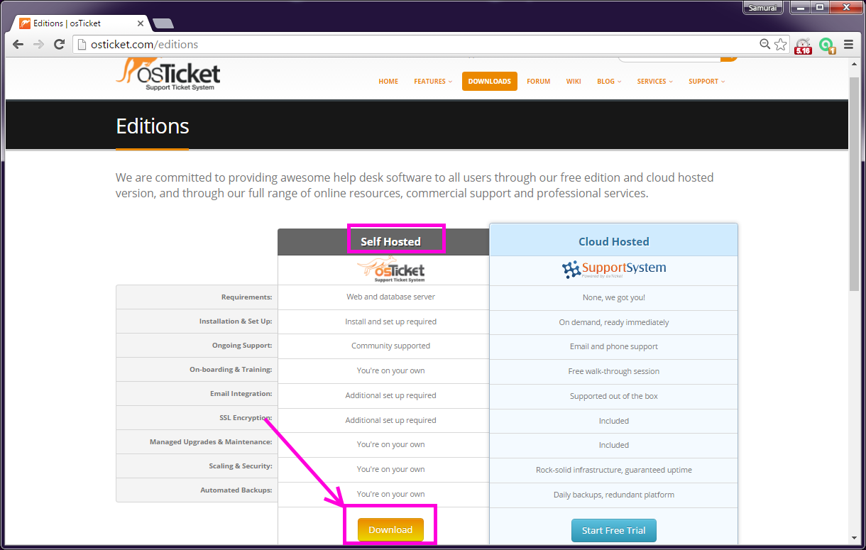 Install osTicket v1.9.14 on windows ~ MyNote