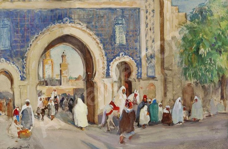 THE VIEW FROM FEZ: Painting of the Day - Gaston Durel