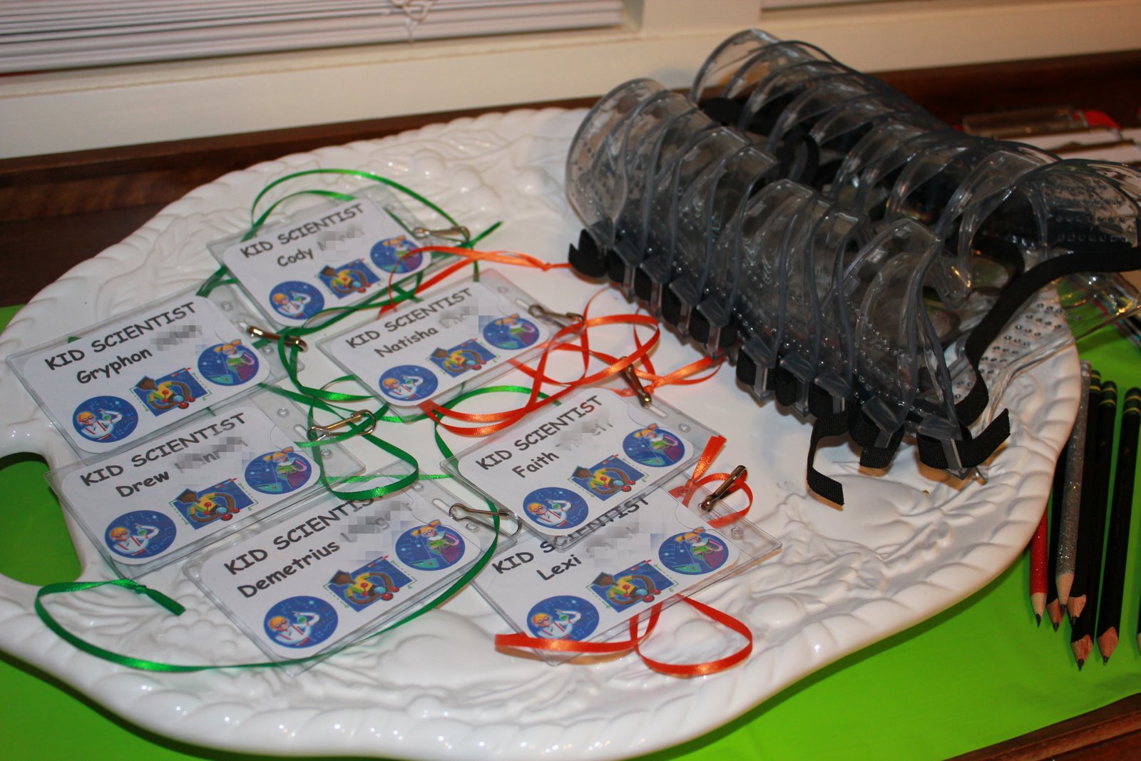 THE MUDDY PRINCESS: Science Birthday Party