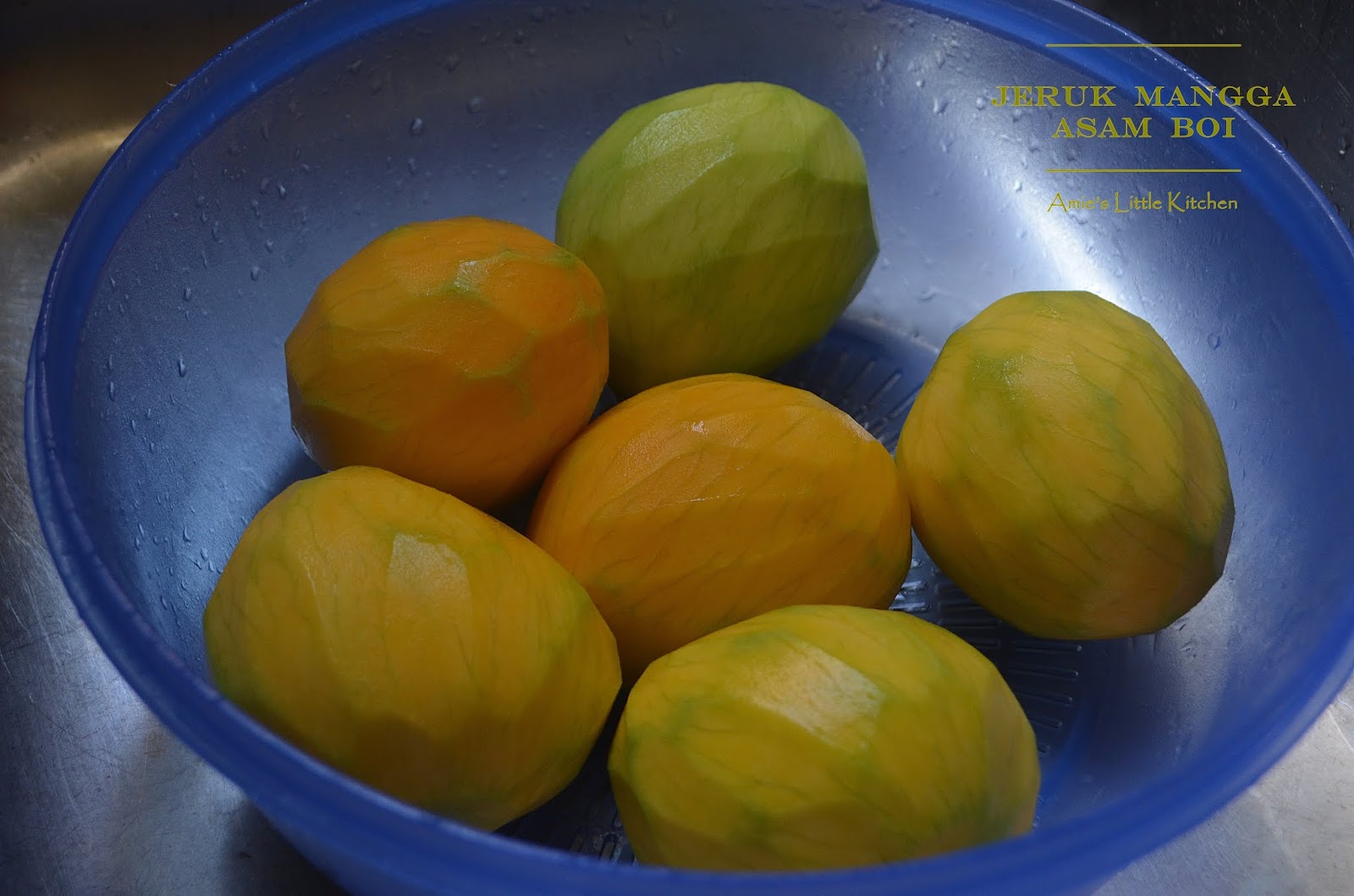 Jeruk Mangga Asam Boi yang Sangat Sedap! - Amie's Little Kitchen