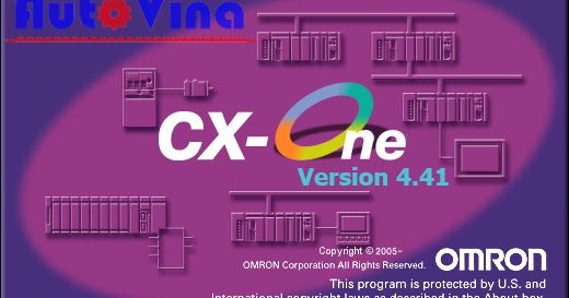 Phần mềm CX-One V4.41 Omron | Đại lý bán Servo PLC HMI
