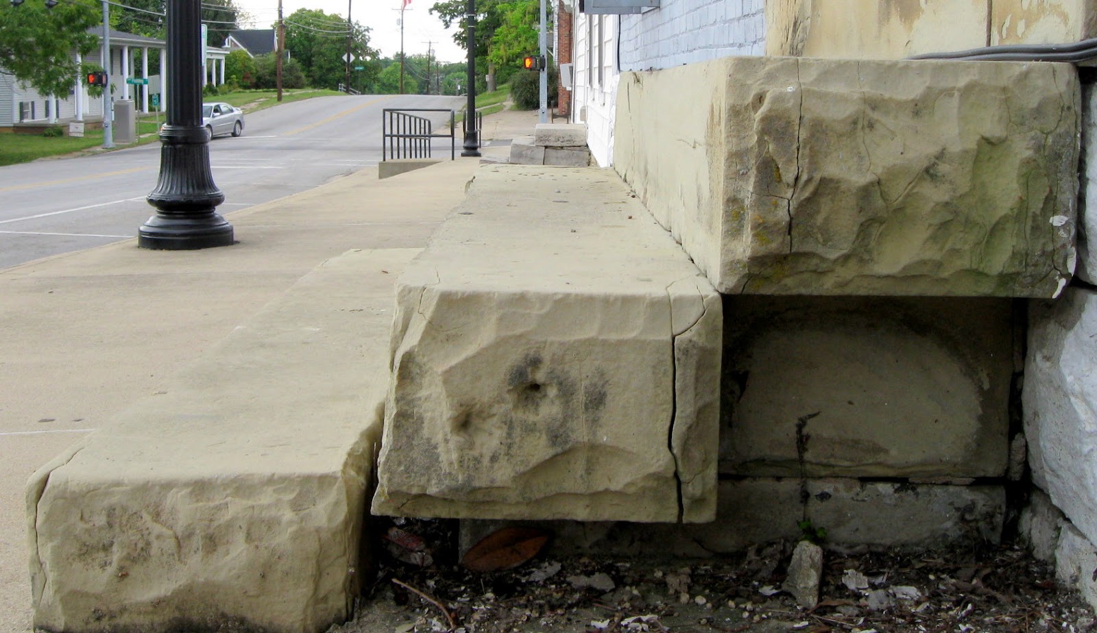 FOLKWAYS NOTEBOOK: VINTAGE ARCHITECTURAL NATIVE LIMESTONE ROCK
