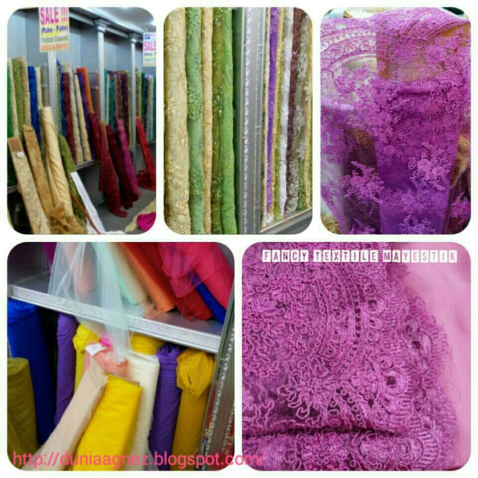 Dunia Agnes: Berburu Kain di Pasar Mayestik part I