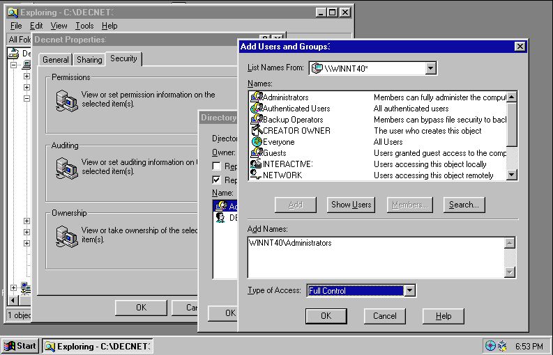 OpenVMS-Linux-Windows File-Sharing over DECnet using FAL on DEC ...