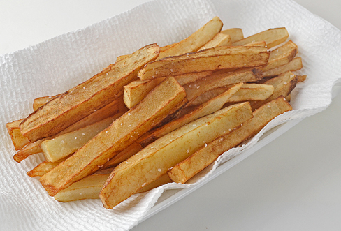 Homemade French Fries - Behind the Bites