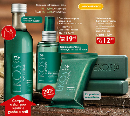 Dicas da Cacá: Natura lança linha Ekos Mate Verde dedicada aos homens