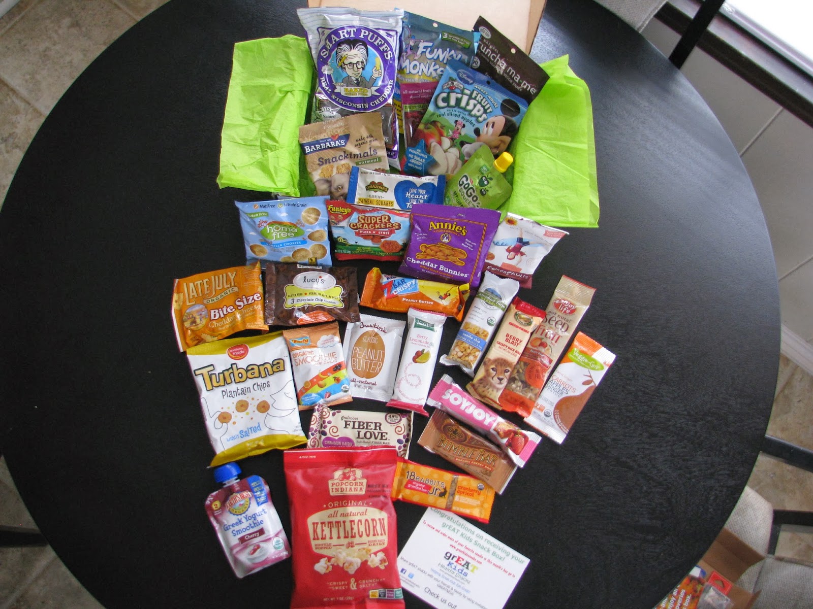 Just the facts: Great Kids Snack Box