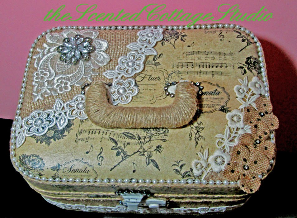 Train Case RE-do - The Scented Cottage®Studio