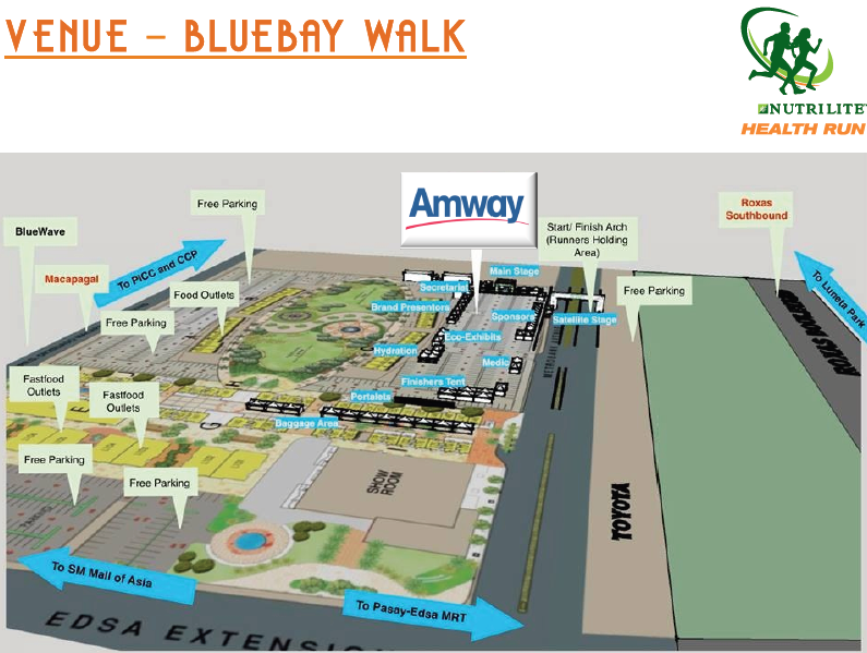 Jet Paiso: Nutrilite Health Run | 22 Feb 2015 | Blue Bay Walk, Pasay City