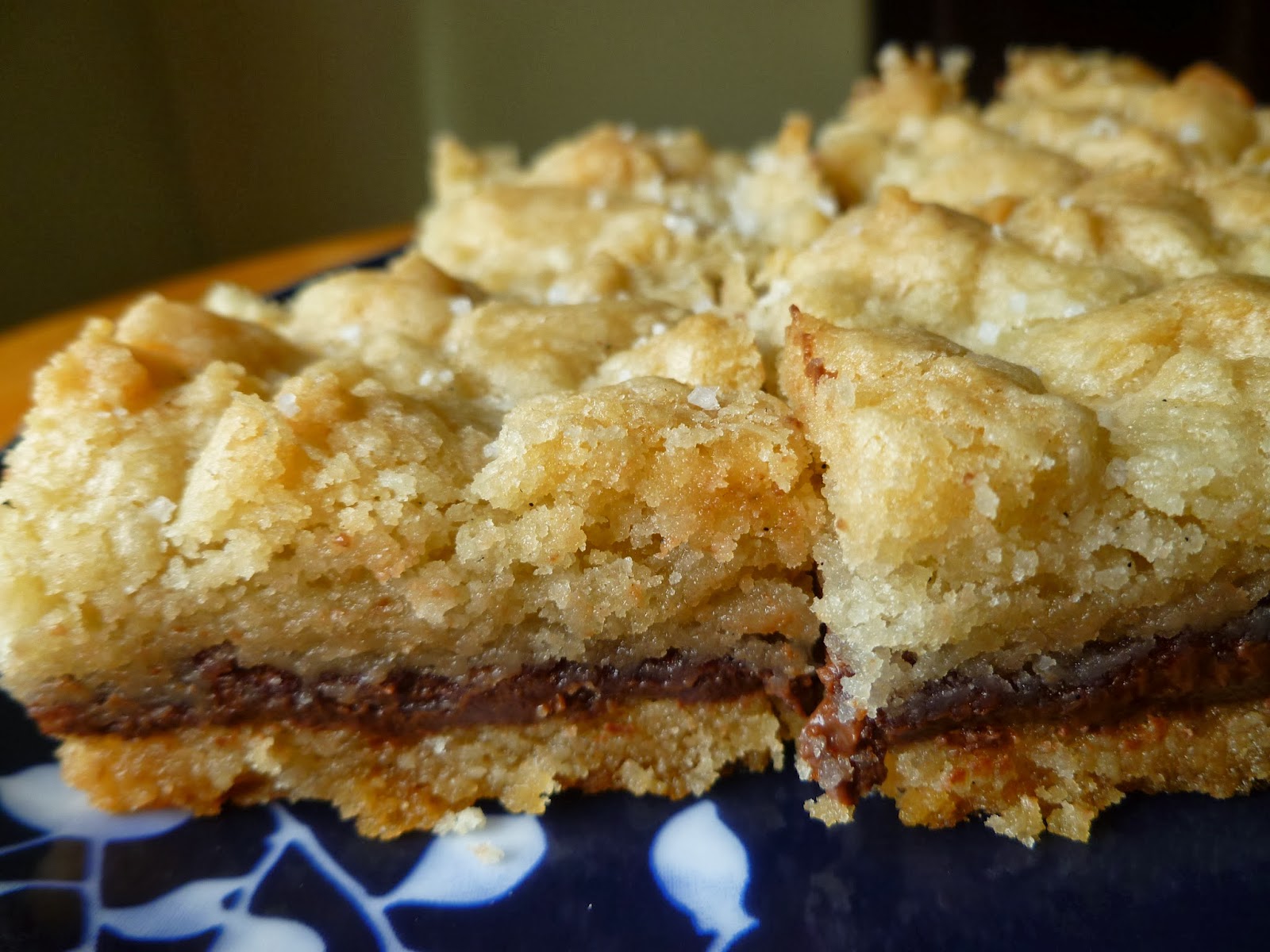 The Pastry Chef's Baking: Salted Nutella Butter Bars