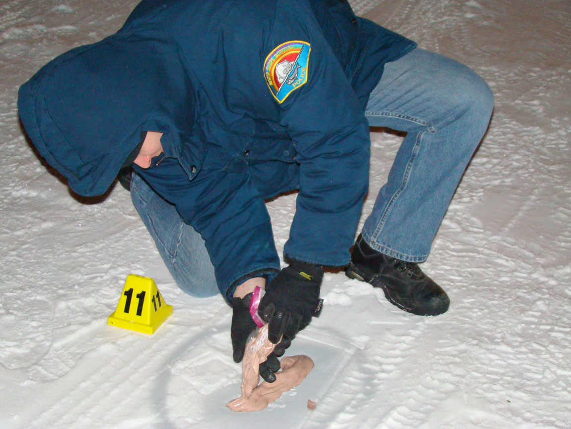 UAA Justice Center: Prof. Wolfe presents on snow impression evidence