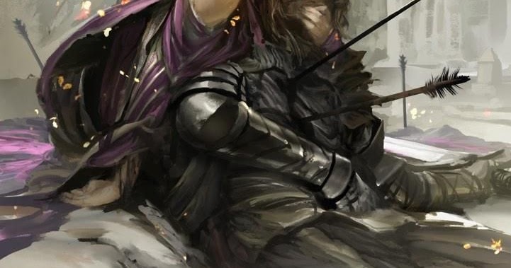 His witch and Her knight