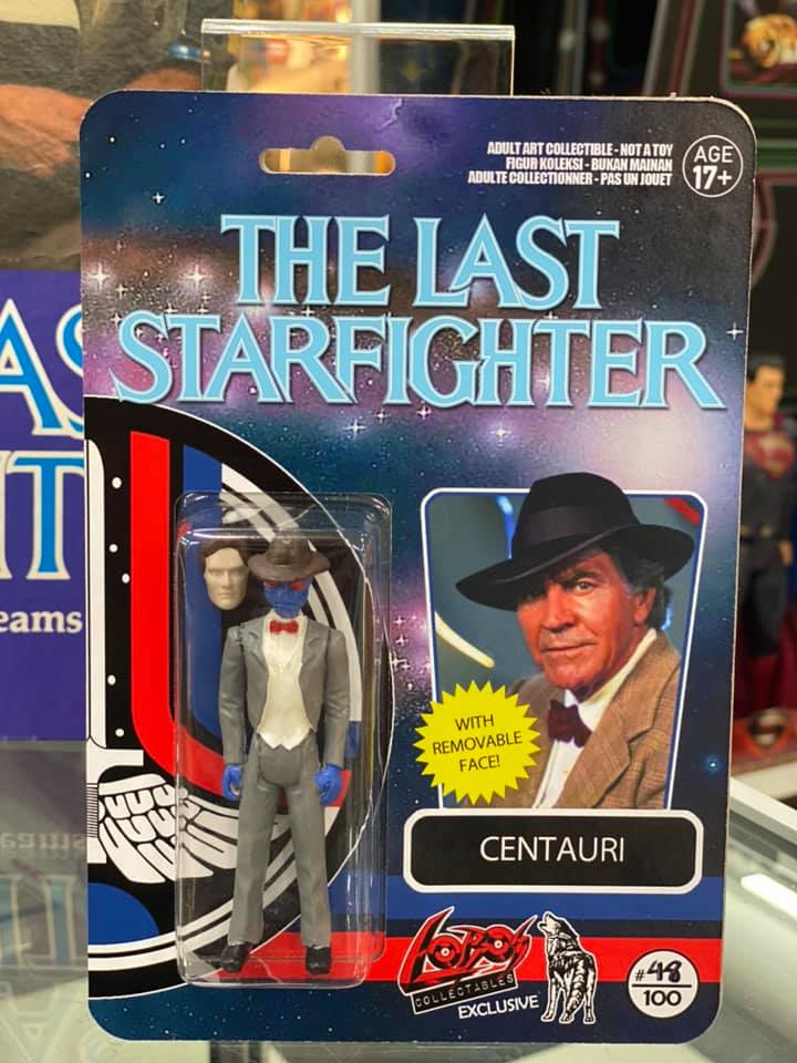 "THE LAST STARFIGHTER" Carded Figures from Good Guys Never Win Toys