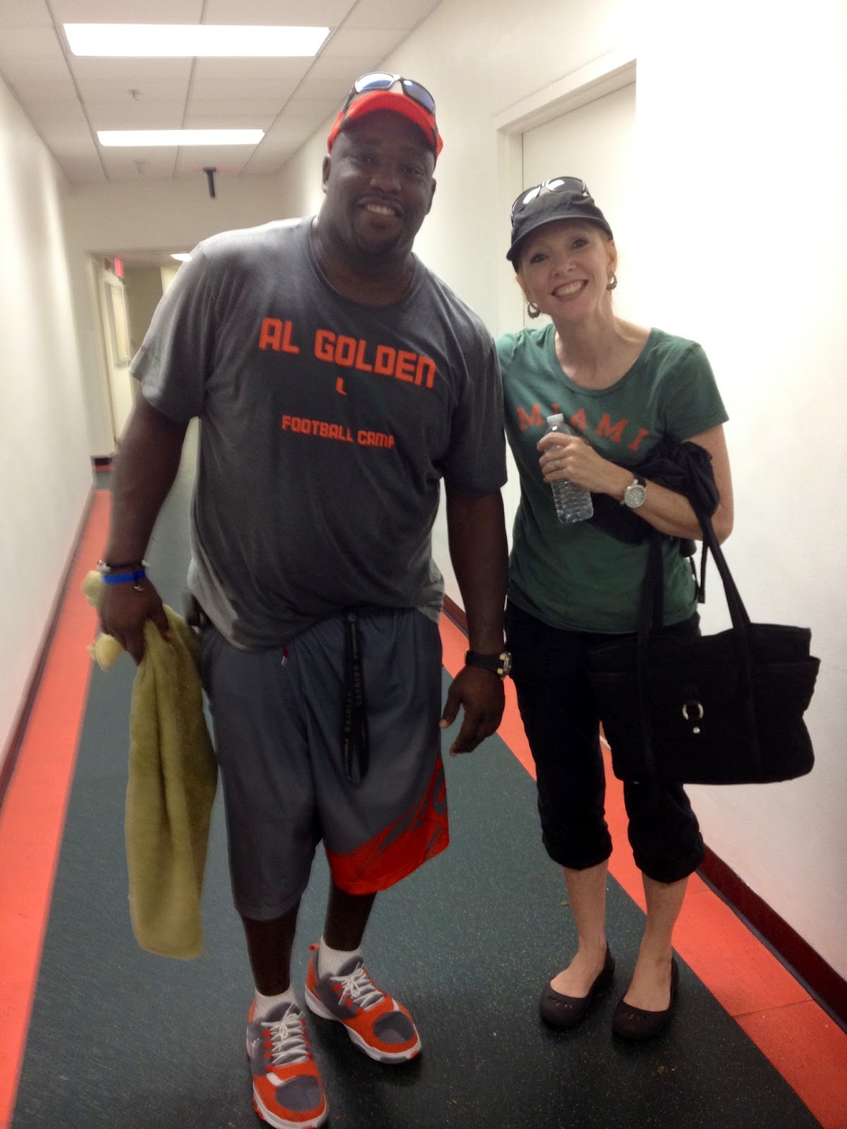 The Wog Blog: Miami Hurricanes Football Camp 2012
