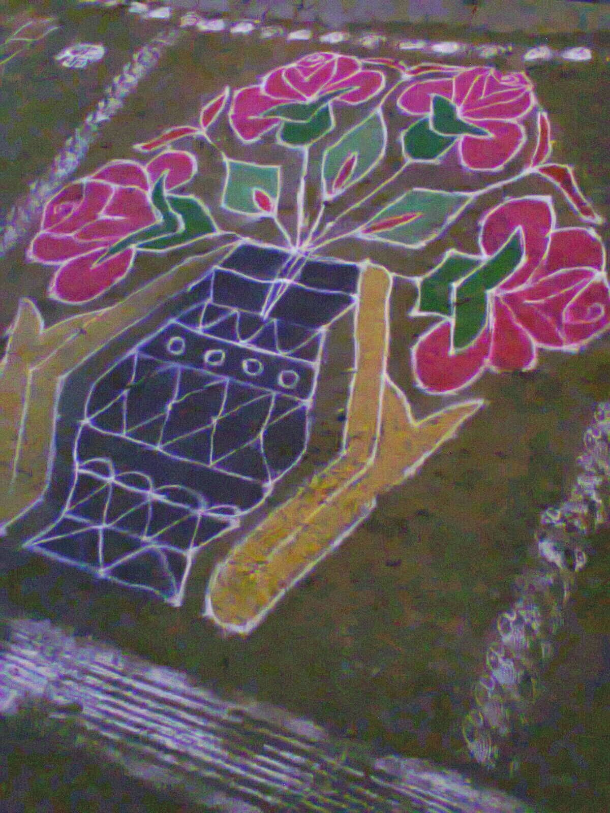 Heritage of India: Rangoli designs (Muggulu)