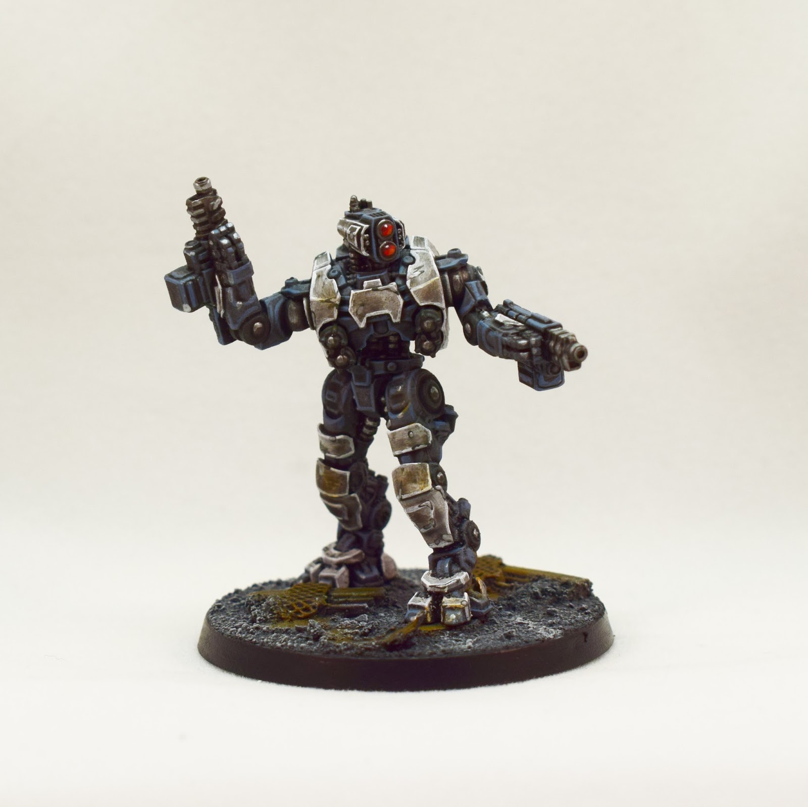 Miniatures of the North: Painting tutorial: Afterlife C-48 Warden ...