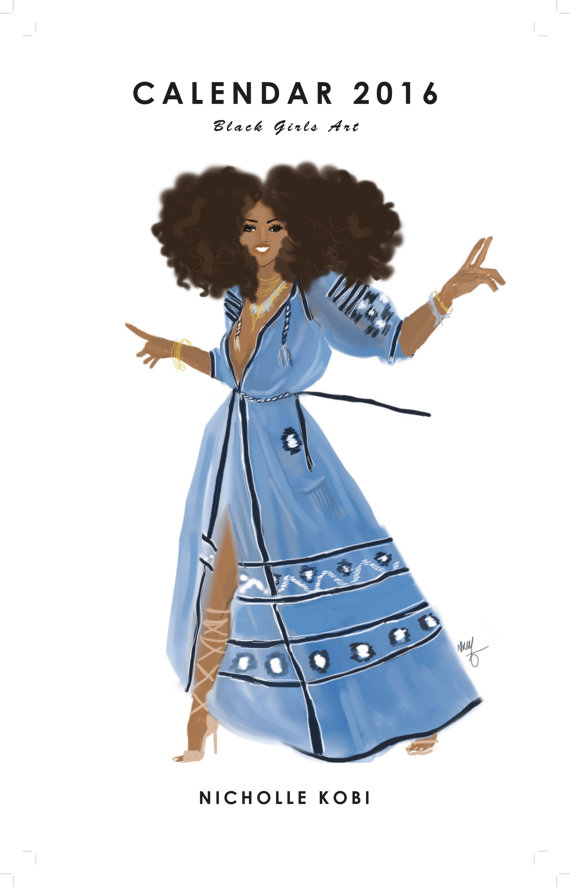 Must buy item for 2016? This FAB Black girls calendar! | Makho Ndlovu