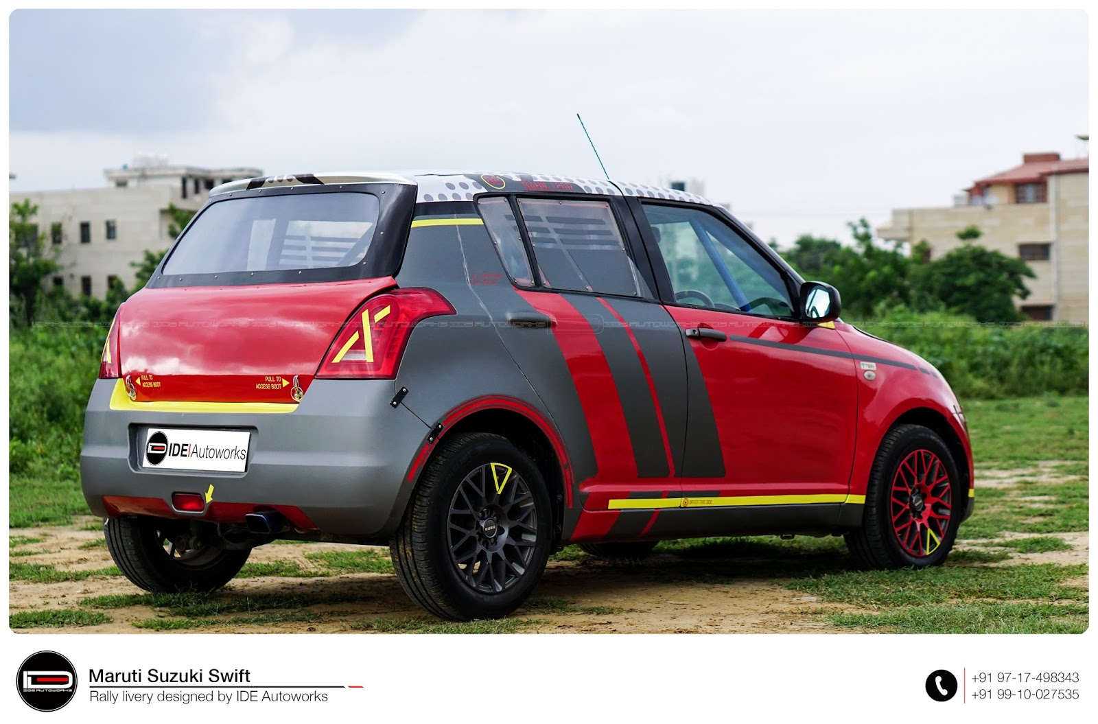 Swift: Customized Rally Livery Design | IDE Autoworks