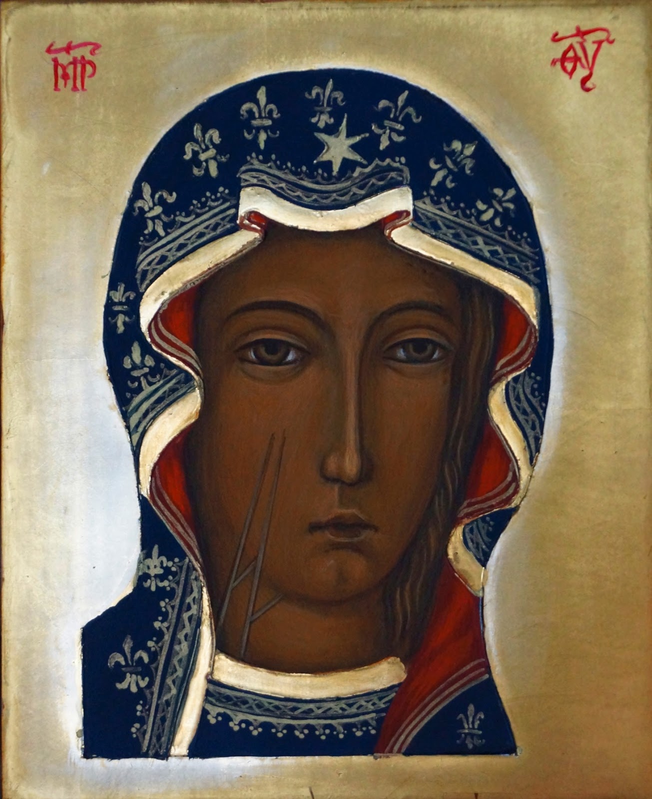 ikony-ikonopisanie: UROCZYSTOŚĆ NAJŚWIĘTSZEJ MARYI PANNY CZĘSTOCHOWSKIEJ