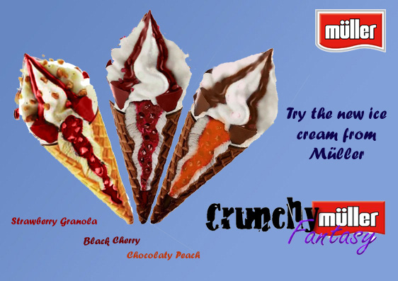 Advertising and its wicked ways: Print adverts for the Müller Crunchy ...