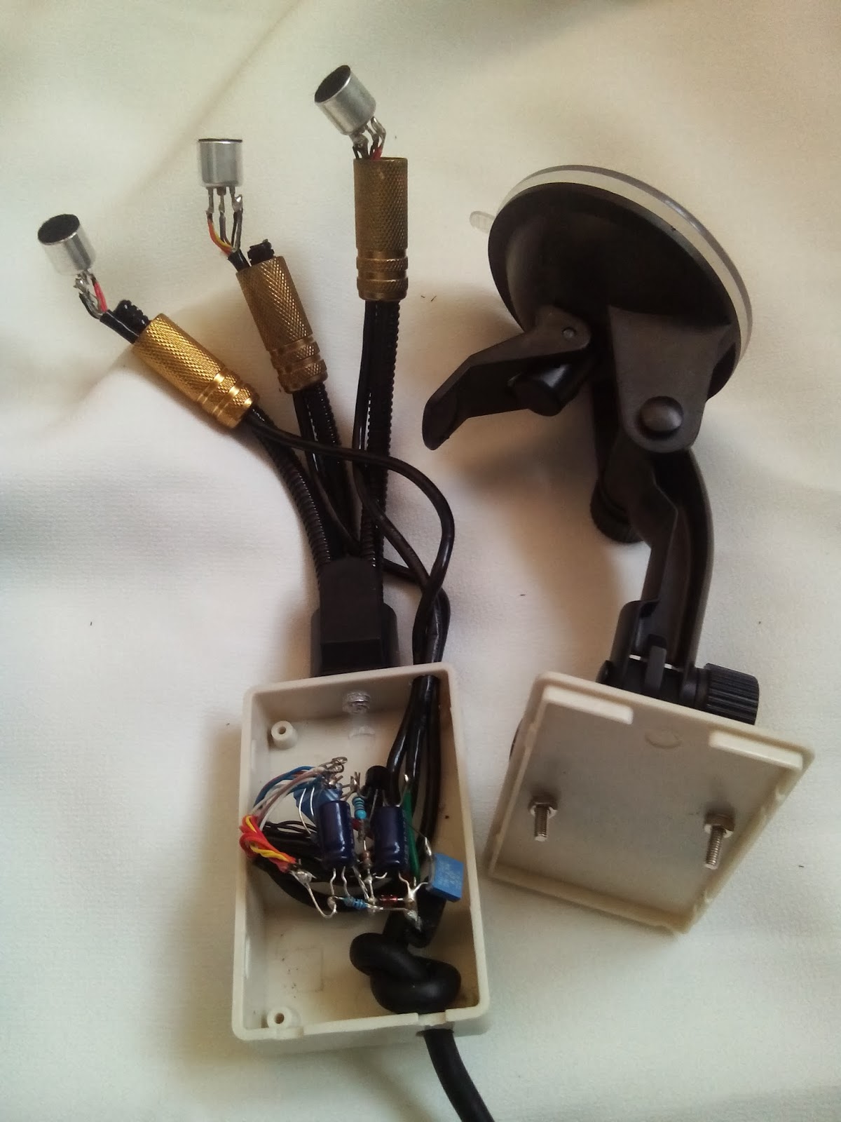 diy mic: diy phantom power 48v 3 pcs 3 pin condenser mic for guitar