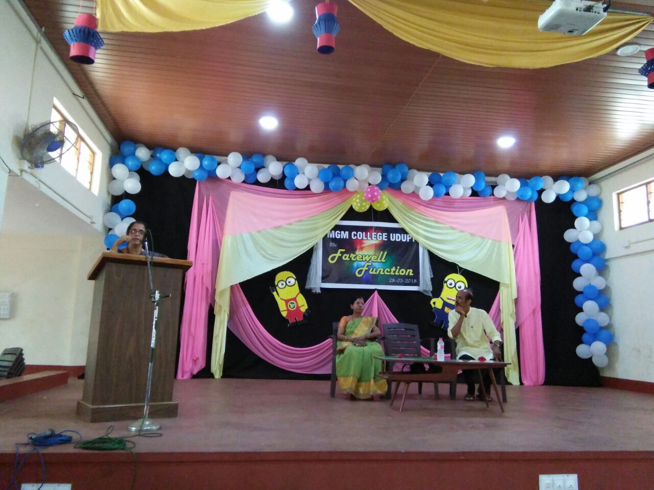 Stage Decoration Ideas For Farewell Party