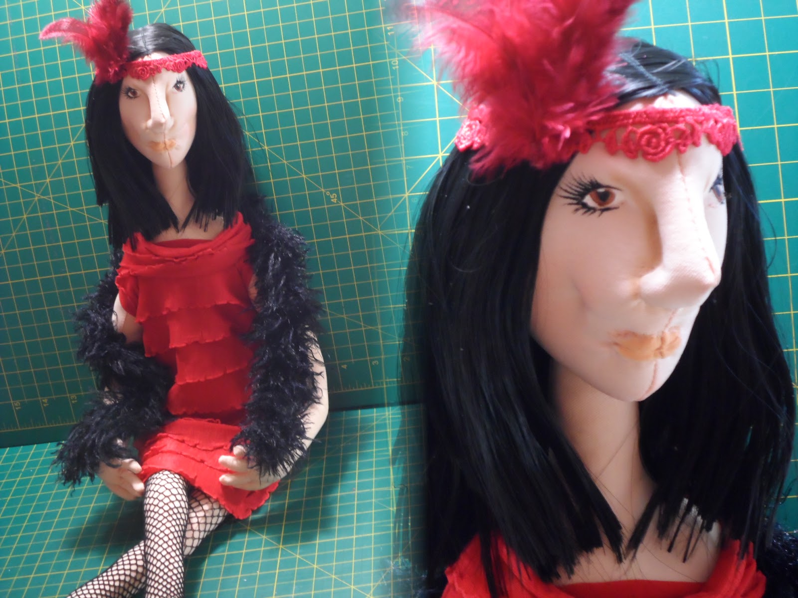 RATON PARCHADO: Muñeca bailarina de Kan Kan