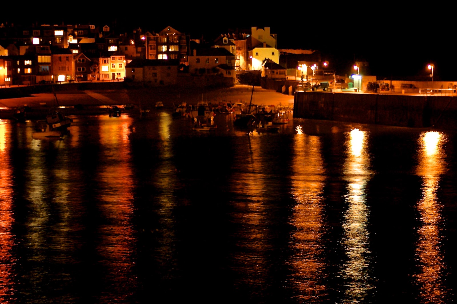 imac's Photos from the Minds Eye: St Ives (Cornwall) at Night.