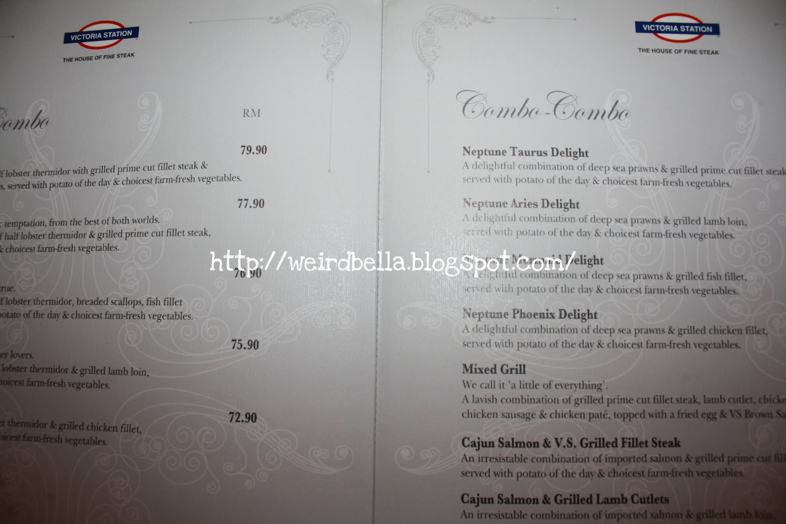 bella dela rosa: victoria station restaurant,medan damansara.