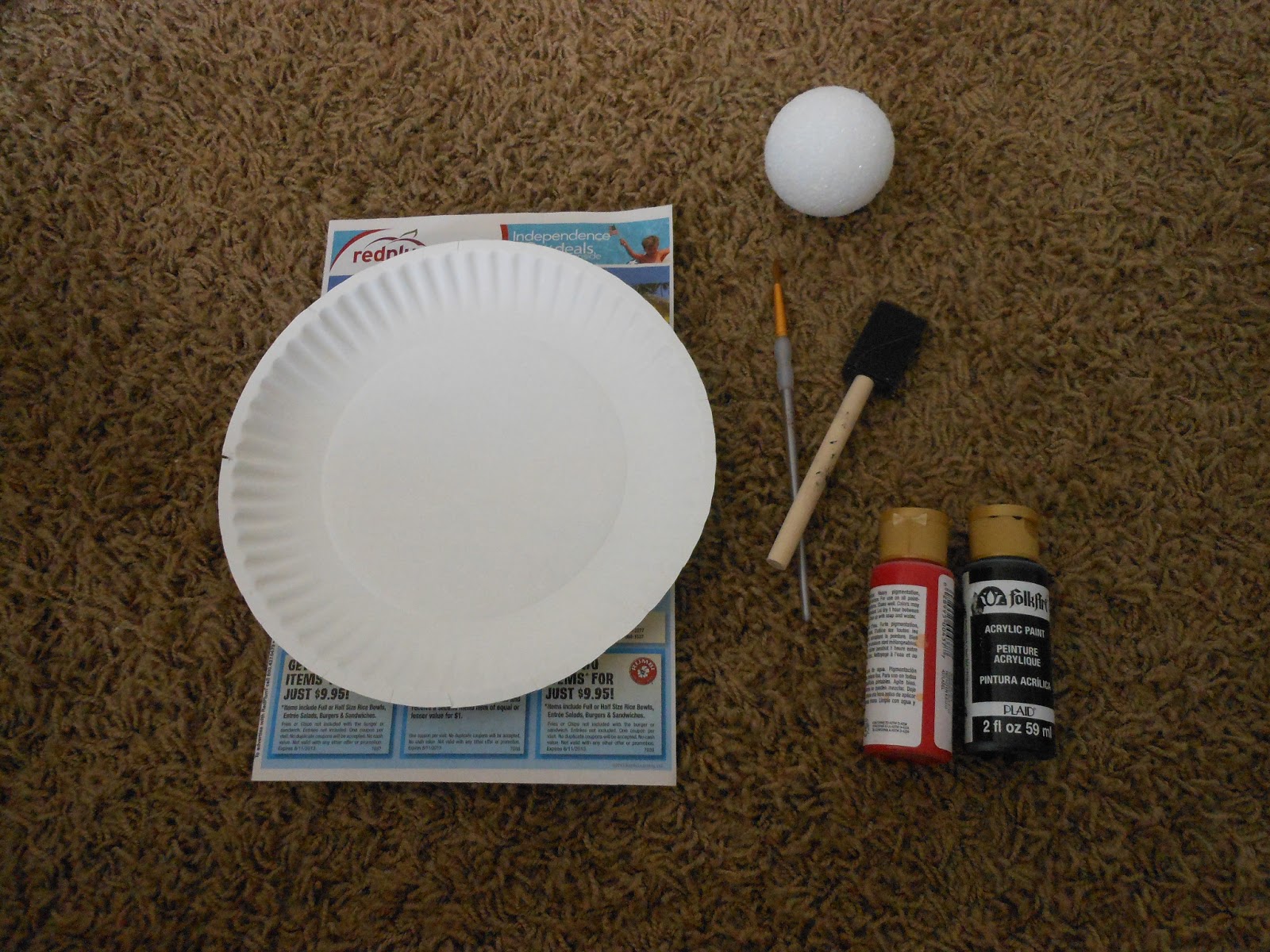 Et Ce Que Crafts: Styrofoam Crafts: Adorable desk toppers