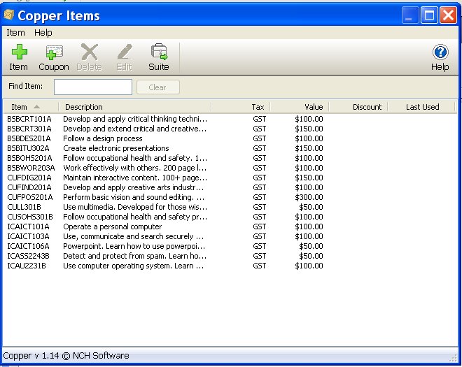 Networx Computer Solutions: Software Review – Copper POS software from ...