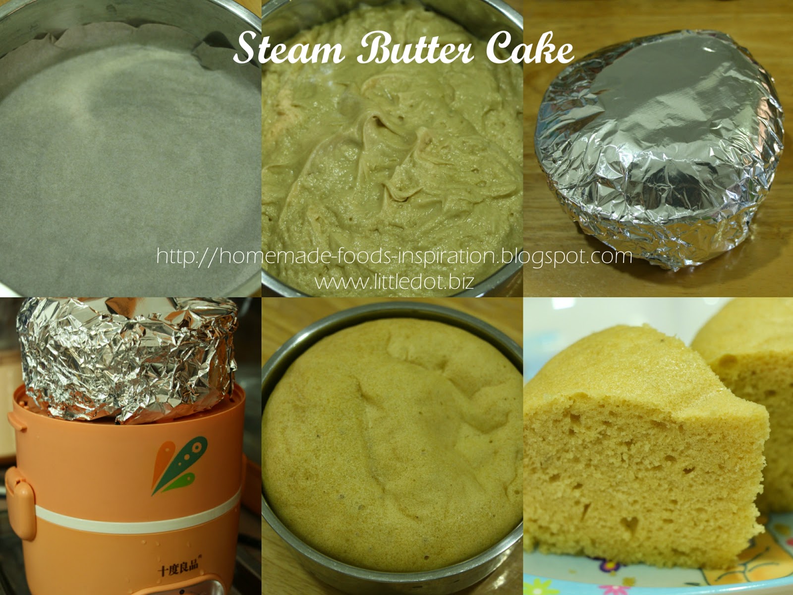 Homemade Foods Inspiration: Super Soft Steam Butter Cake