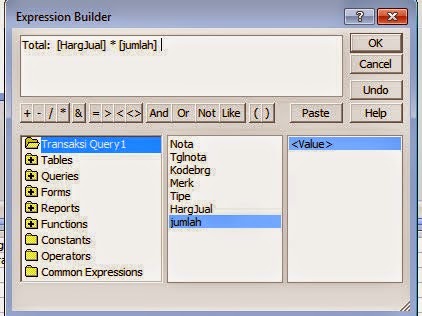 Microsoft acces: Cara Menambahkan Kolom Query