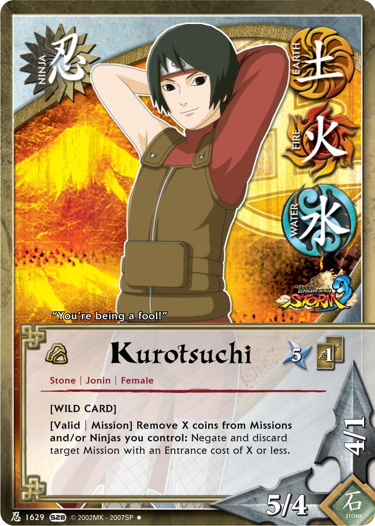 Naruto News: Naruto CCG Série 28: Ultimate Ninja Storm 3 - Cards de ...