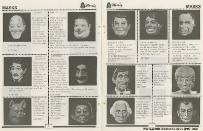1983-84 Cesar Vinyl Masks | Blood Curdling Blog of Monster Masks