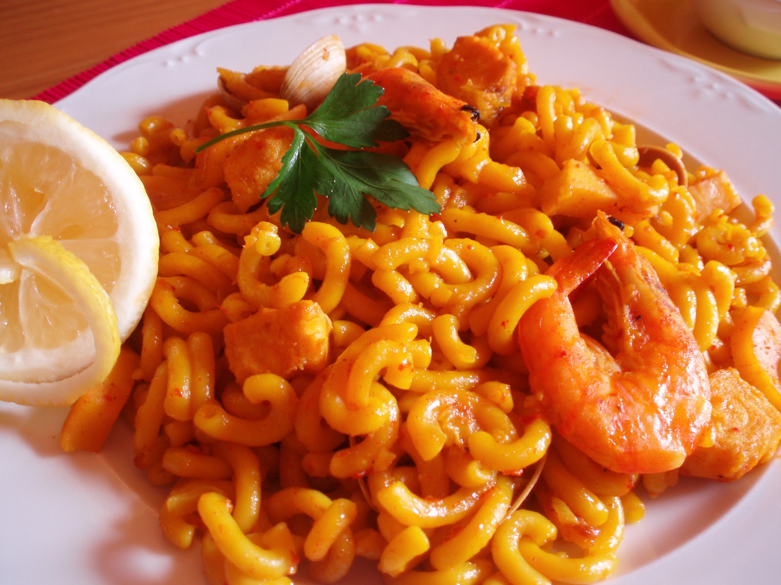 La cocina de Deleyn: Fideua rápida de pescado Fussioncook