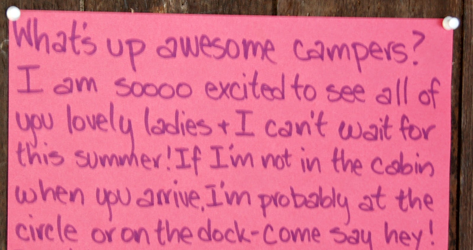 Summer Camp: First Day Of Camp Preview