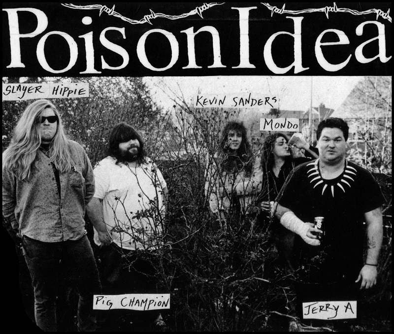 we cause havoc wherever we go..!!: poison idea - feel the darkness lp ...
