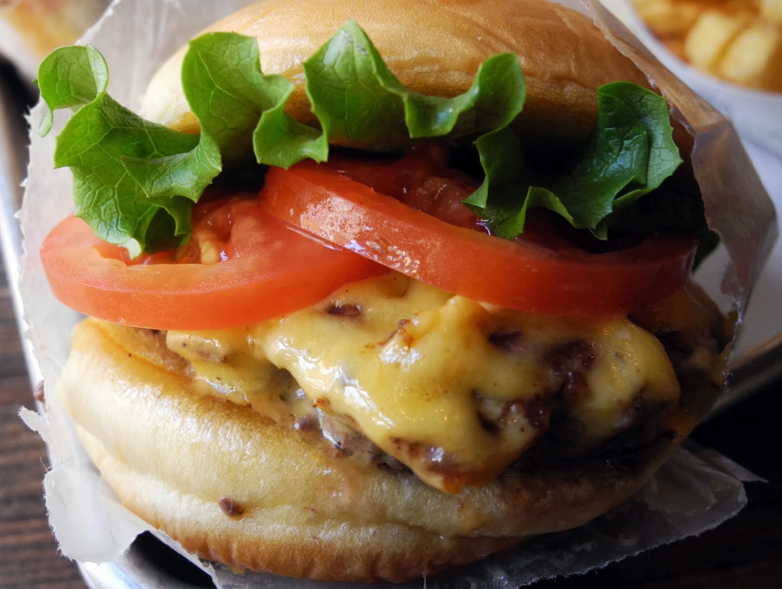 Shake Shack, New York : Eating Without Moving