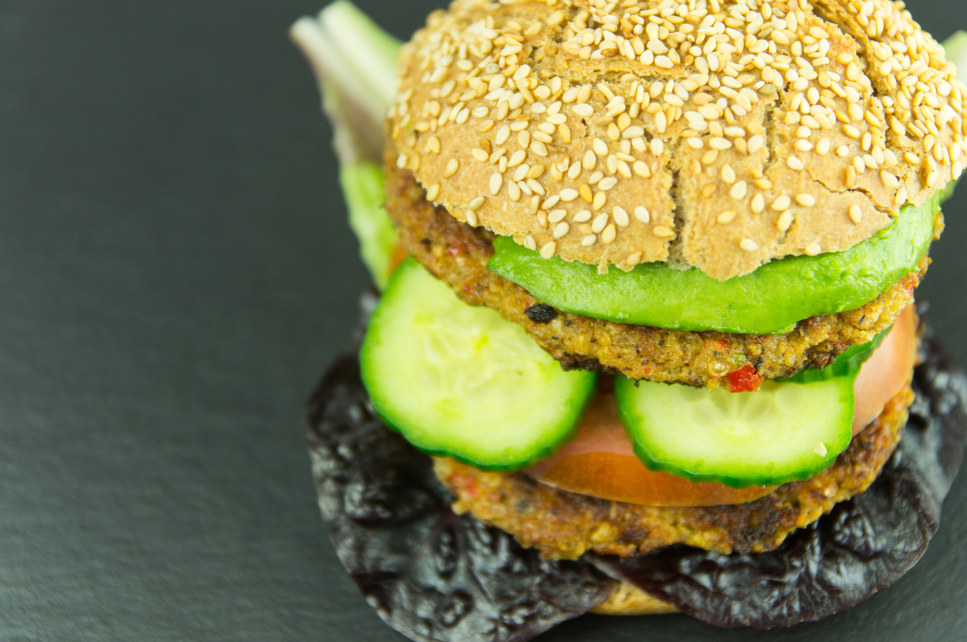 clean strong minimalist: vegetarische Burgerpatties aus Sellerie