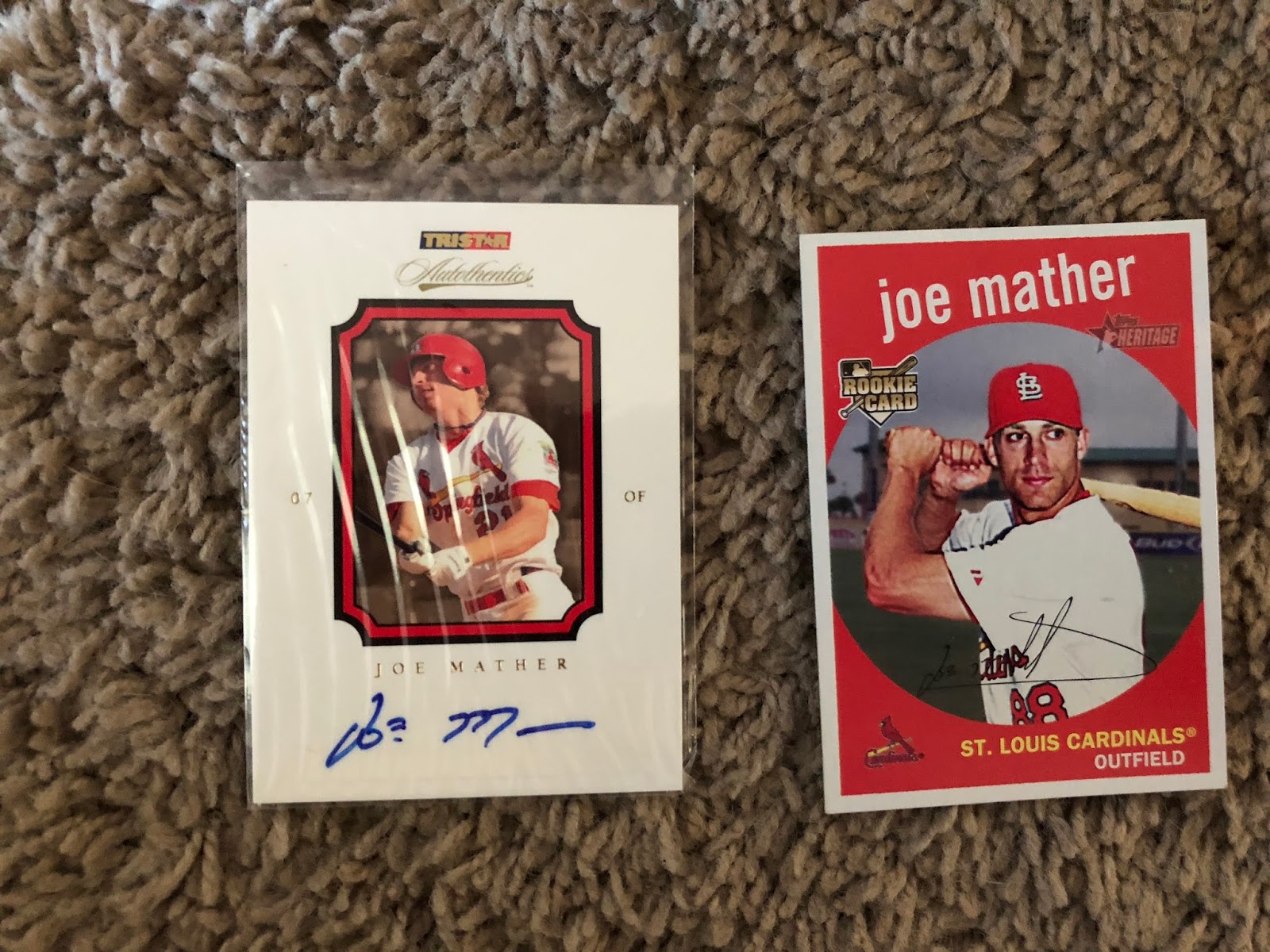 Topps Cards that Never Were: Favorite Player: Joe Mather