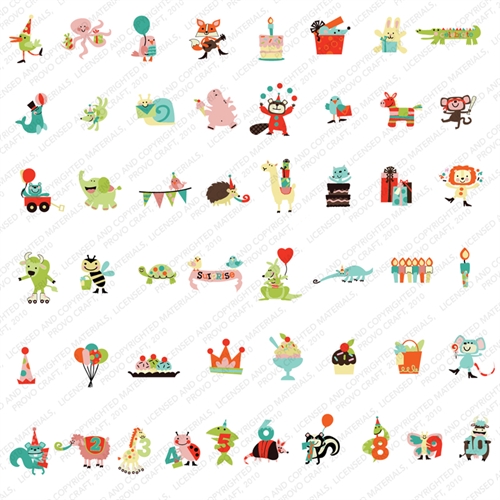 CraftyMelinda.com: Cartridge Showcase: Birthday Bash