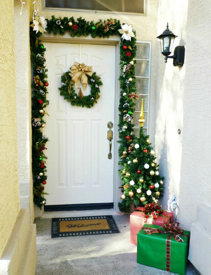 Porch Decor Ideas For A Small Stoop - A Stroll Thru Life