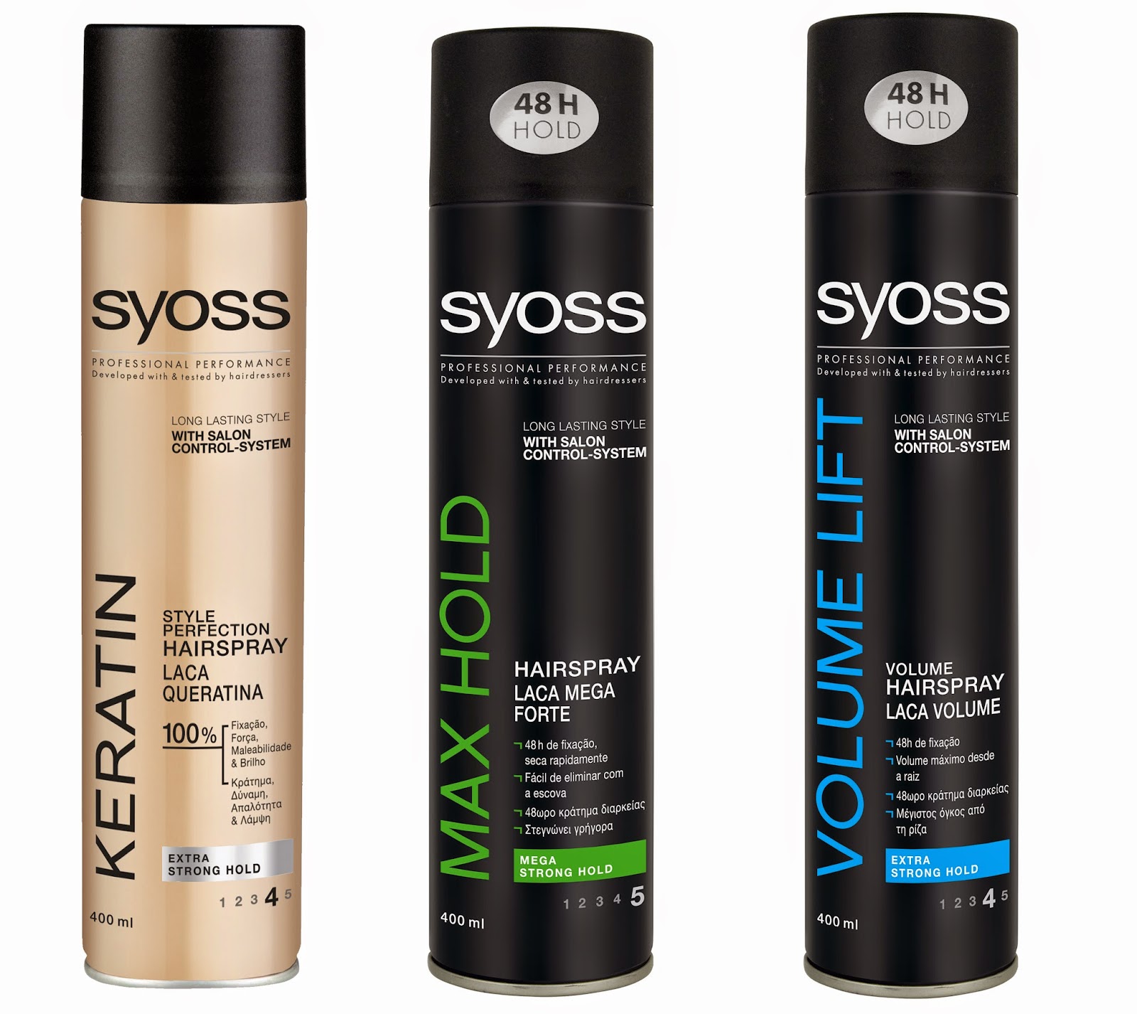 Syoss Styling: fixação de longa duração - com Salon Control-System ...