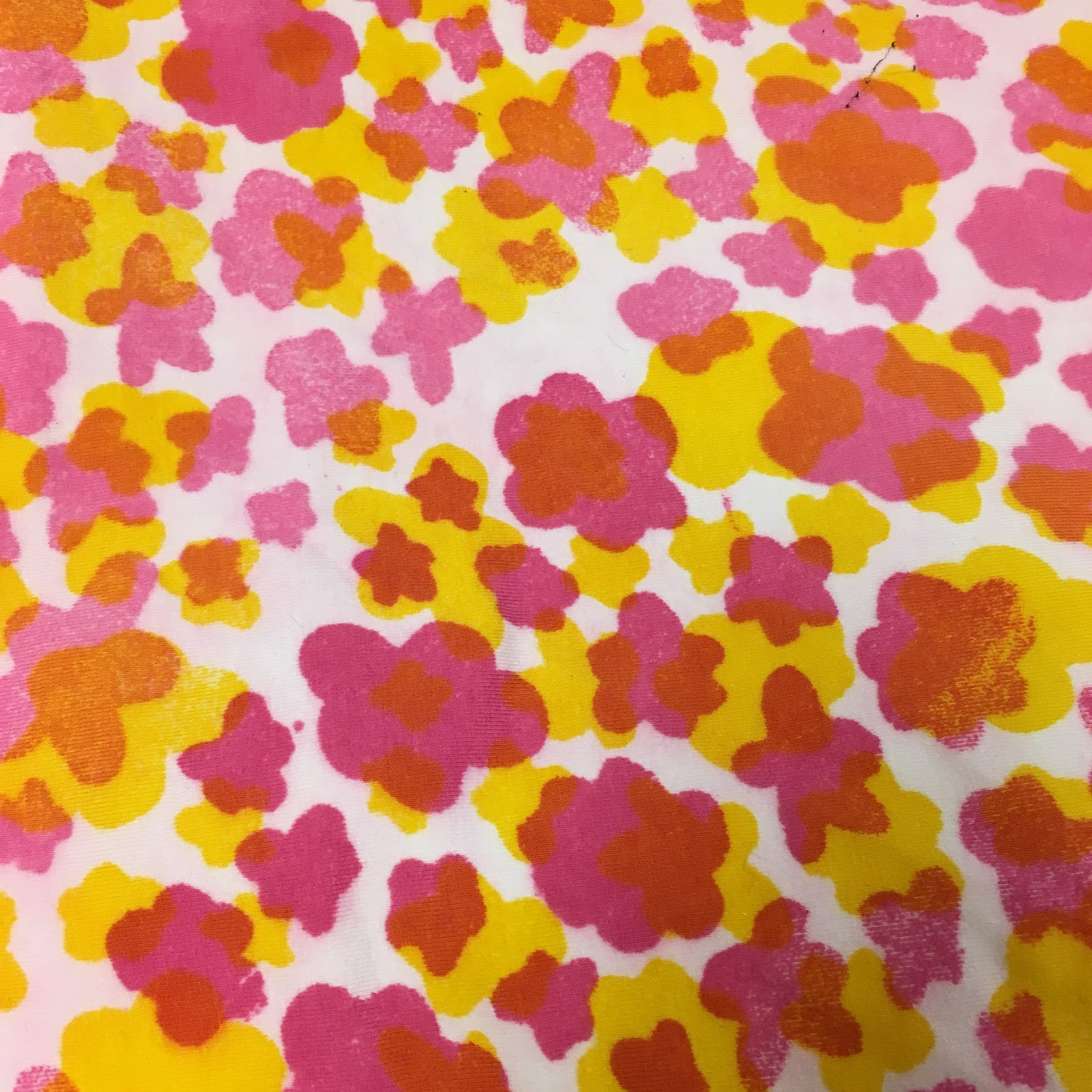 Repetition print project selections from dye class