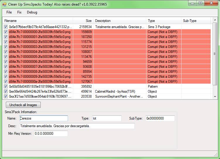 Tutorial: Cómo ver y eliminar el contenido de los .sims3pack con ...
