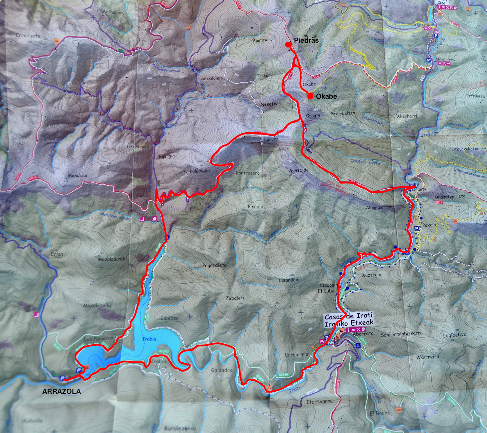 MONTAÑAS DE AYER Y DE HOY: IRATI - Gran circular a la Selva de Irati