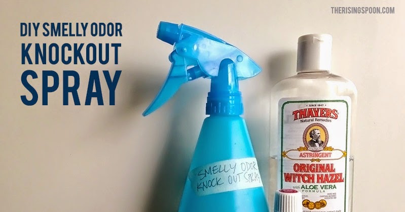 DIY Smelly Odor Knockout Spray with Essential Oils | The Rising Spoon